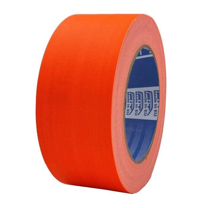 Ruban De Toile Fluo, 50 Mm X 25 M, Ruban Telé Renforcé Duct Tape, Ruban ...