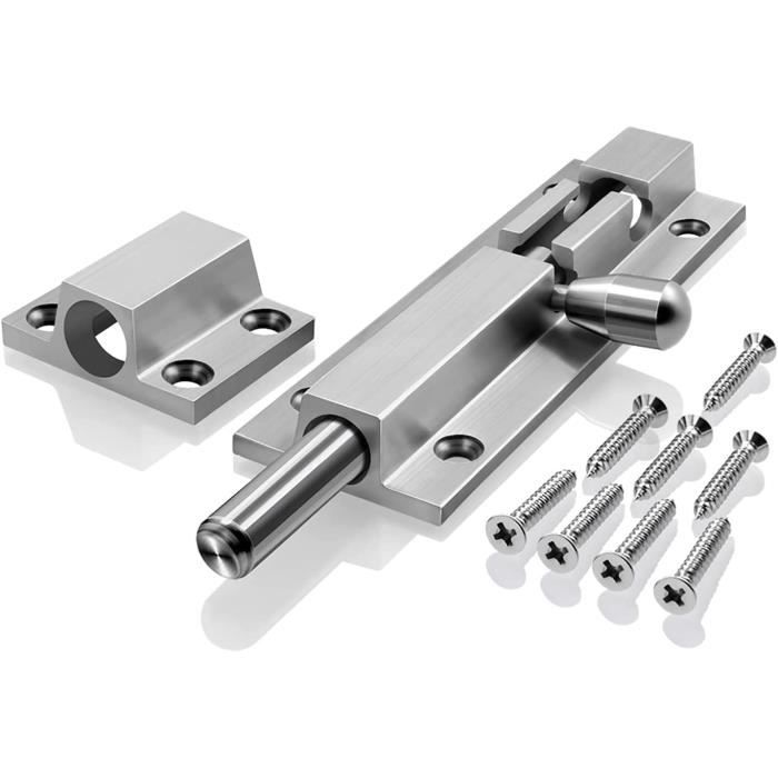 Verrou À Glissière, Verrou À Crochet De Portail, Boulon À Barillet En ...