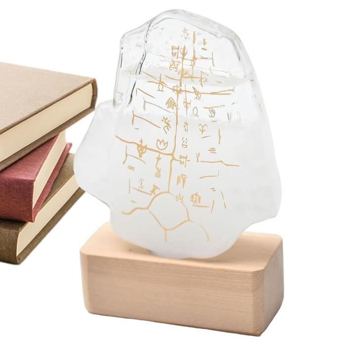 Bouteille En Verre Tempête - Prédicteur Météo Oracle Storm Glass ... Bouteille En Verre Tempête - Prédicteur Météo Oracle Storm Glass ...