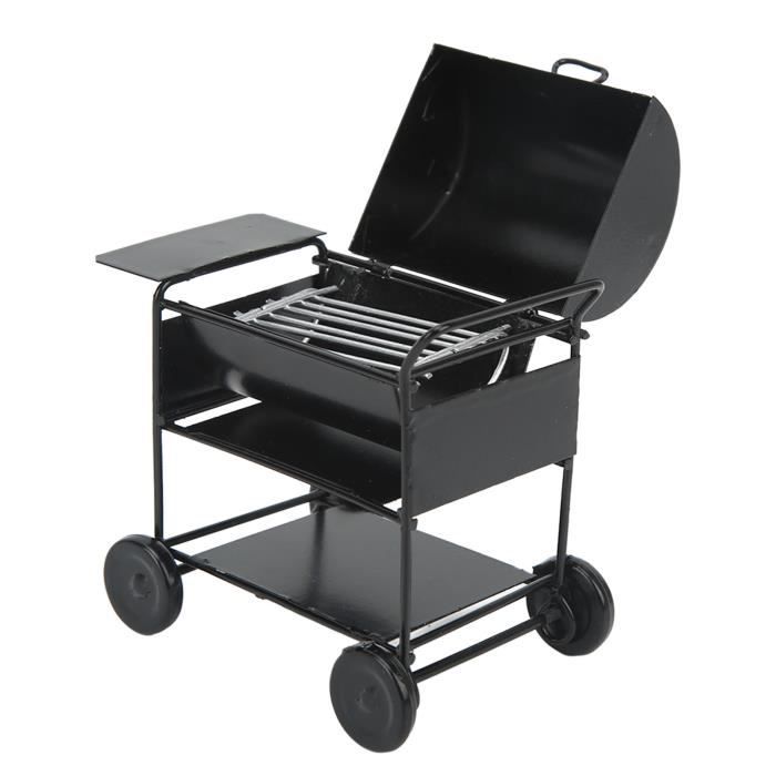 VGEBY Mini barbecue pour maison de poupée 1/12 maison de poupée ...