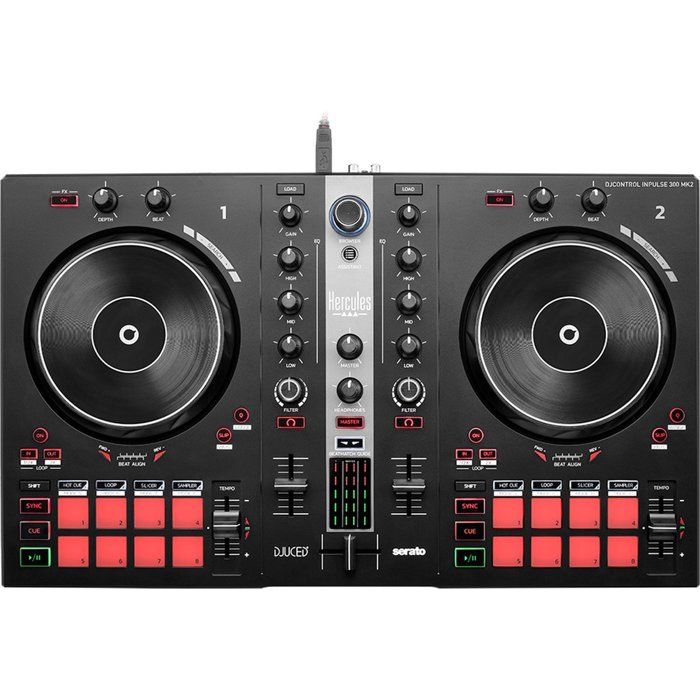 Hercules inpulse 300 MK2 + Hercules DJ45 - Bundle Contrôleur DJ ...