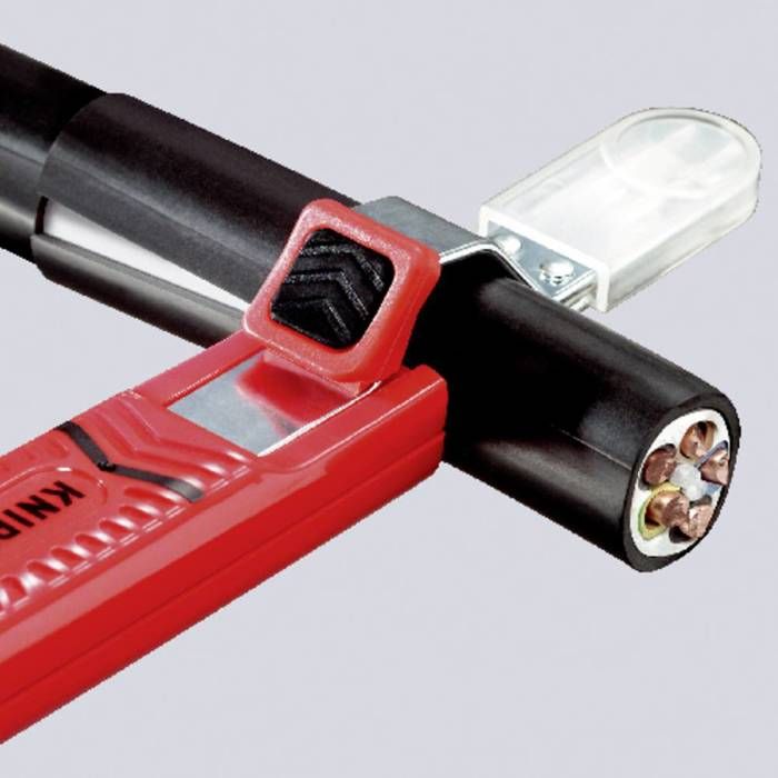 Outil à dégainer 130mm, Ø8,0-28,0, Knipex 16 20 28 SB - Cdiscount Bricolage