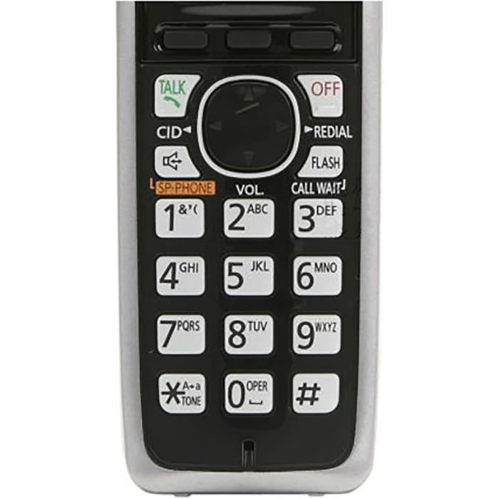 Ehskzjh Téléphone Téléphone Numérique Sans Fil Avec Répondeur ...