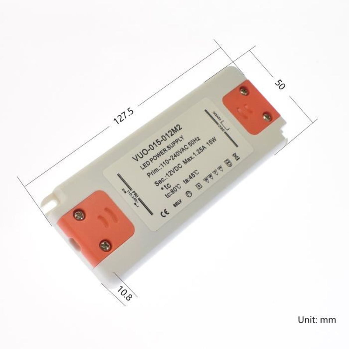 Transformateur 220v 12v pour led - Achat / Vente pas cher