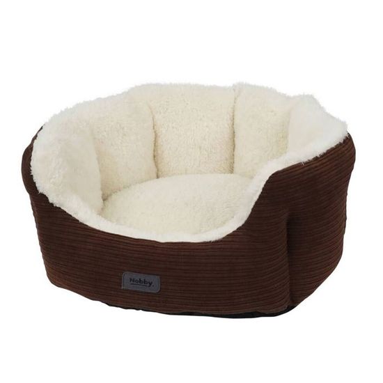 Lit confort ovale pour chien Nobby Pet Kamba - Cdiscount Animalerie