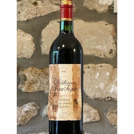 Vin rouge, St Emilion Grand Cru, Château la Tour Figeac 1982 Rouge - La ...