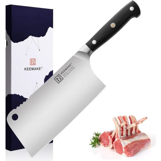Couteau Boucher Professionnel, Feuille De Boucher 18Cm Pour Hachoir ...