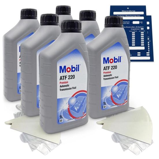 6 litres Mobil ATF 220 Premium Automatik ExxonMobil - Cdiscount Auto