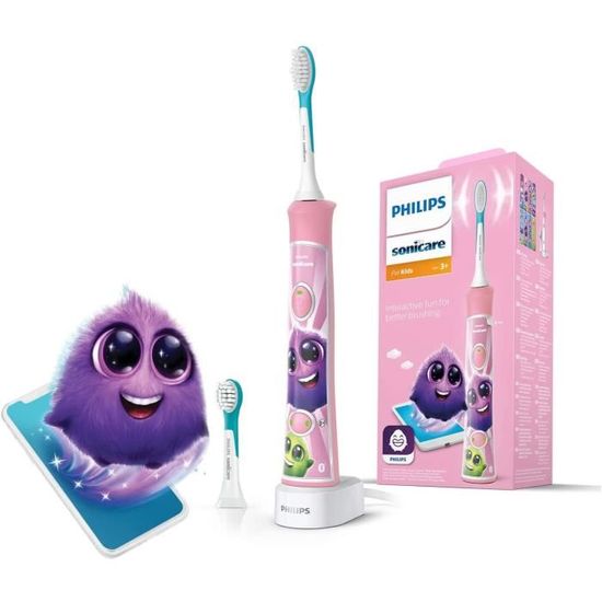 Brosse 224 Dents Electrique Philips Sonicare Pour Enfant Rose