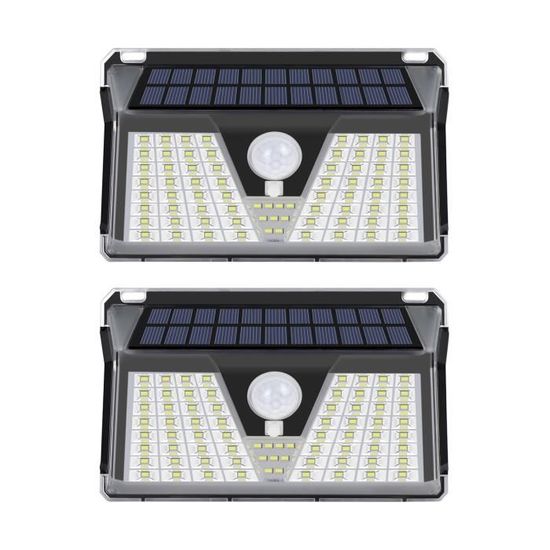 SALCAR Lampes solaires pour l'extérieur, 2 pièces - Cdiscount Maison