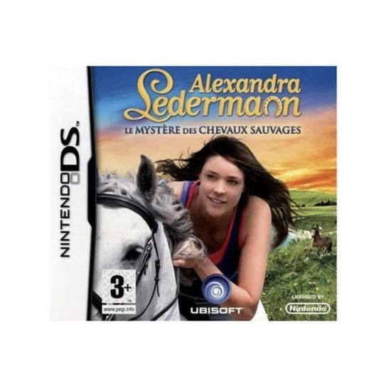 Alexandra Ledermann le mystère des chevaux sauvages Jeu Nintendo DS ...