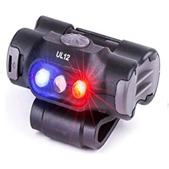 AAA Compact Clip Cap Light – Lampe frontale multifonction réglable et ...