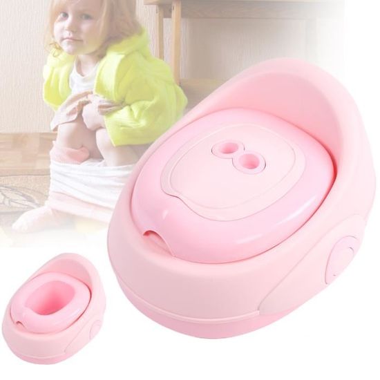 Pot Toilette Bébé Potty Bébé Enfant en Plastique avec Bol à Déchets ...