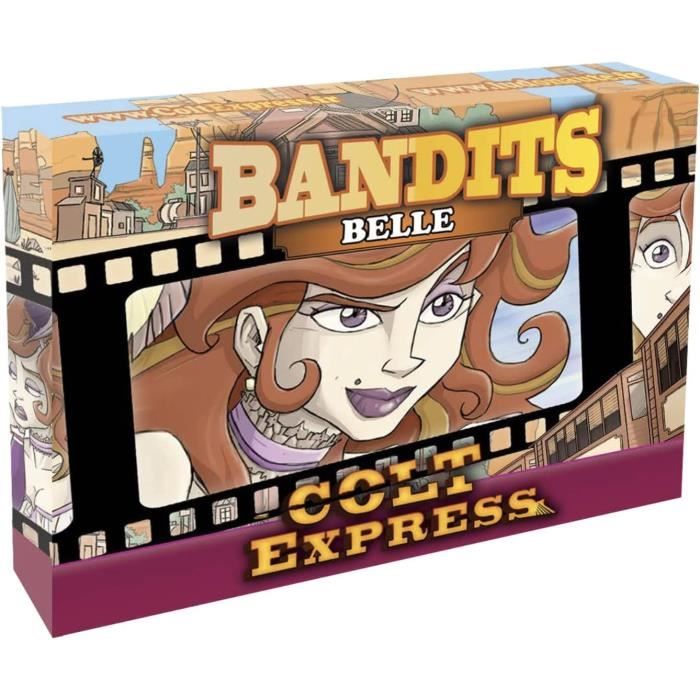 Colt Express Bandits Belle Jeu de Societe LUCOEX05EU Multicolore.[Z5602 ...