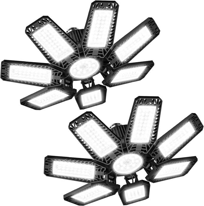 Eclairage LED Garage Lampe Garage LED Lampe de Garage LED 35W 6500K 1 ...