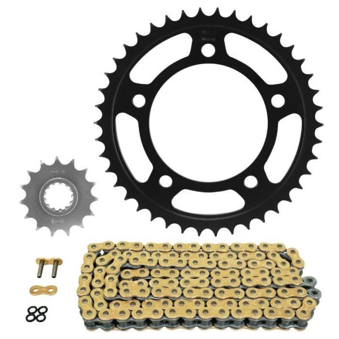 Kit chaîne moto Afam Honda 650 Cb R 2019+2021 525 15X42 (112-138-12.25 ...