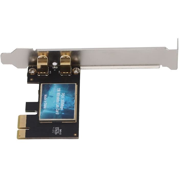 Carte réseau sans Fil 11N, Carte WiFi 300 Mbps pour PC, Adaptateur ...
