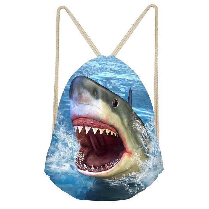 Sac De Voyage W6K6F Sac à dos Sport Gym cordelette cordes Sac Pack Bag