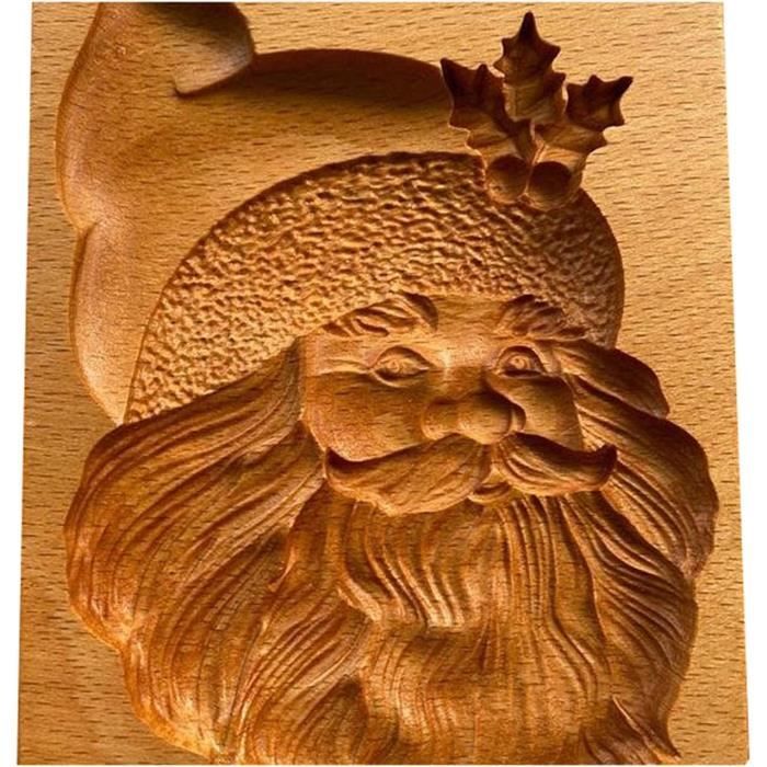 Emporte-Pièce En Bois Sculpté En Forme De Bonhomme De Pain D'Épices ...