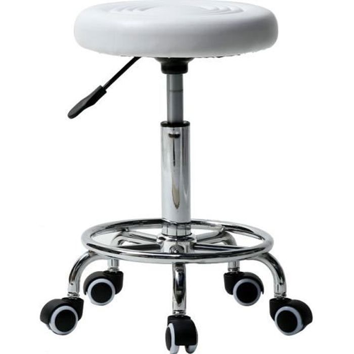 Tabouret à roulette pas cher - Le Mobilier