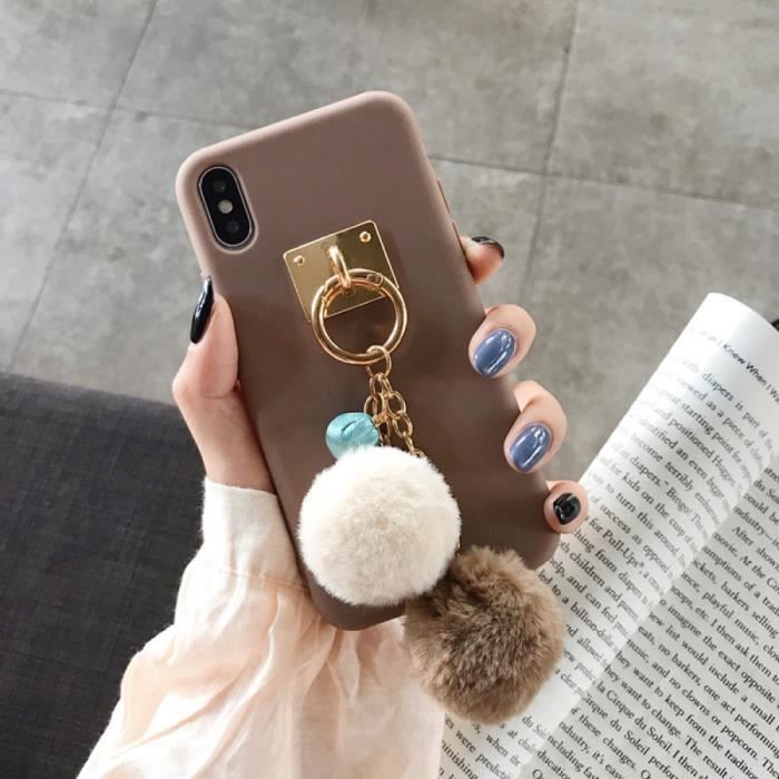 Coque, iPhone XS, Classe E Coque téléphone souple luxe forme boule ...