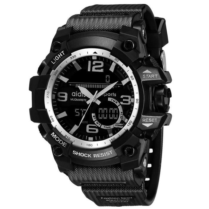 Militaire Survivre Extérieur LED Montre Numérique Multifonction ...