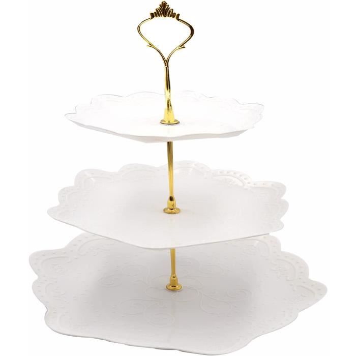 Presentoir Gateau 3 Étages Présentoir À Gâteaux Presentoire Gateaux ...