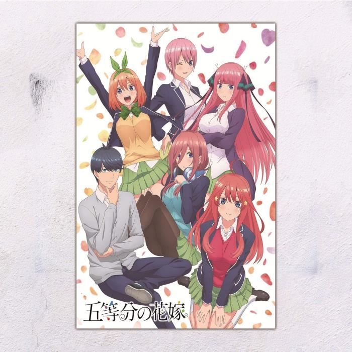 28cmx43cm Anime The Quintessential Quintuplets Poster-Room Decoration ...