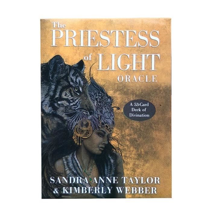 Carte Oracle - 78 cartes Tarot Oracle pour le destin, Jeu de société de ...