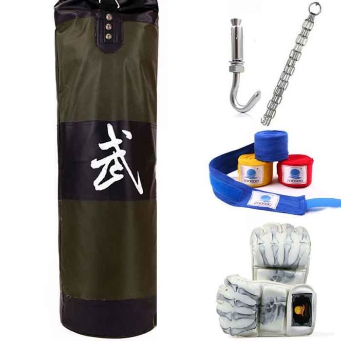 Sac de frappe,Sac de boxe de 100cm, sacs de sable de Fitness, sac de ...