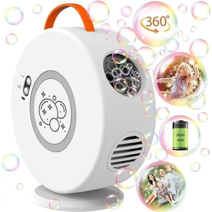 Machine Bulles pour Enfants Automatique Machine Bulles Rechargeable ...