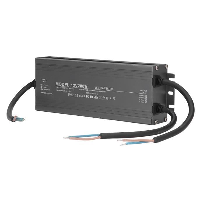 Cuque Pilote d'alimentation LED Alimentation étanche IP67 Alimentations LED Transformateur d ...