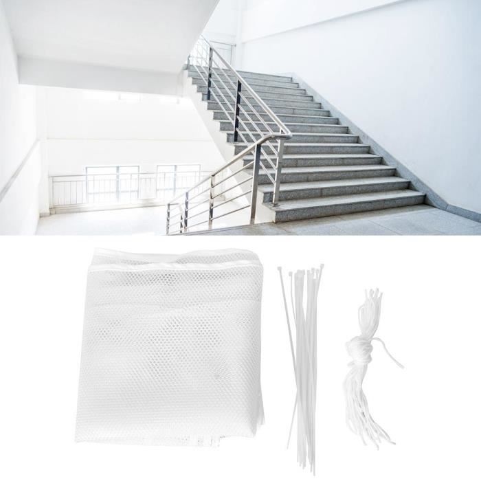 Fafeicy® Filet de sécurité pour balcon de 3 mètres garde-corps(blanc ...