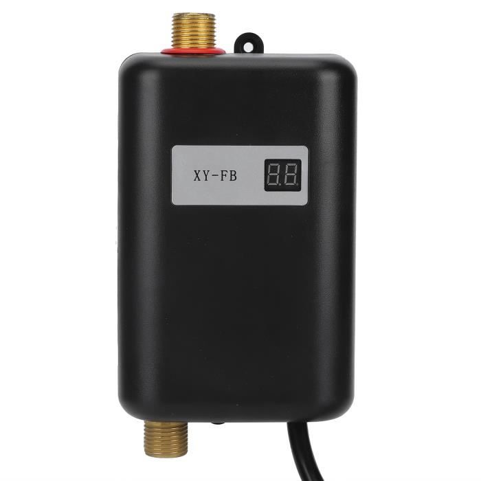 VAG Mini Chauffe-Eau Électrique Sans Réservoir Instantané Pour Cuisine Salle De Bains Noir ...