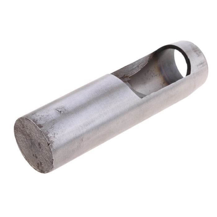 Poinçon Creux Rond en Acier D'outils Perforateur Trou DIY Pour Ceinture ...