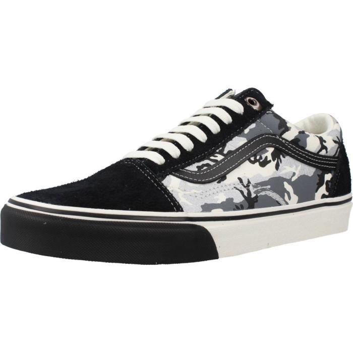 Basket Vans - 130304 - Noir - Homme - Lacets Noir - Cdiscount Chaussures