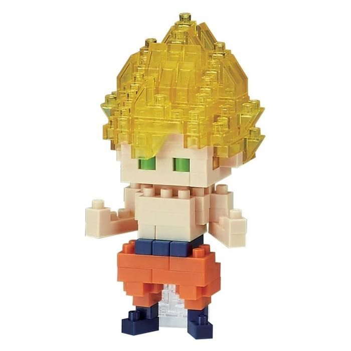 Nanoblock - NBDB-007 - Dragon Ball Son Goku Super Saiyan Multicolore - NBDB007 - Cdiscount Jeux ...