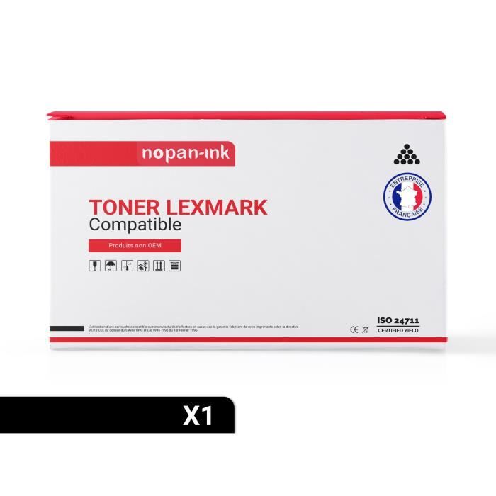 NOPAN-INK - x1 Toner Lexmark 56F2000 - 6000 pages - compatible Lexmark ...