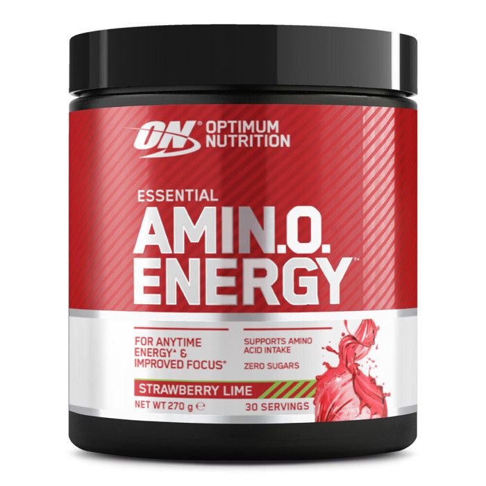 Pre-workout Optimum Nutrition - Amino Energy - Strawberry Lime 270g ...