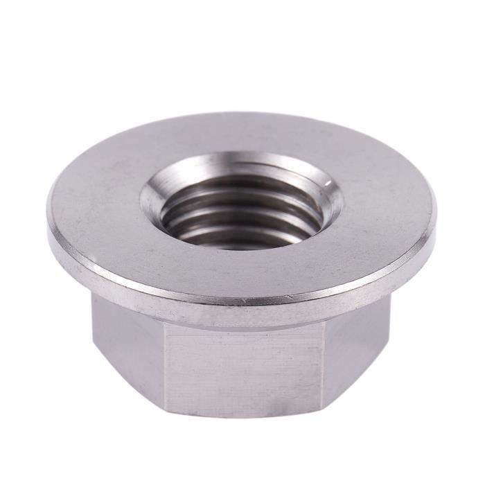 ÉCrou à Embase M10 X 1,25 Mm TC4 Titane Ti pour Vis Fixation par Vis ...
