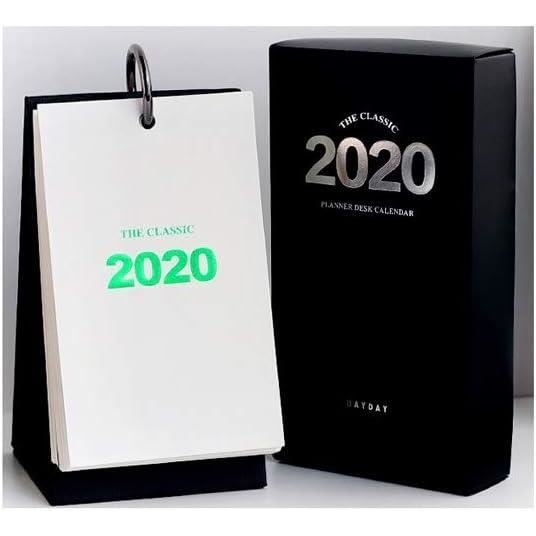 Calendrier de bureau 2020 Un simple calendrier simple calendrier de ...