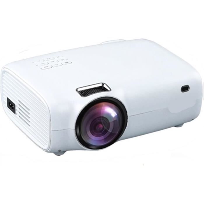 Projecteur Led E600 1080P 4K 3D Vidéo Externe Android 11.0 Optionnel ...