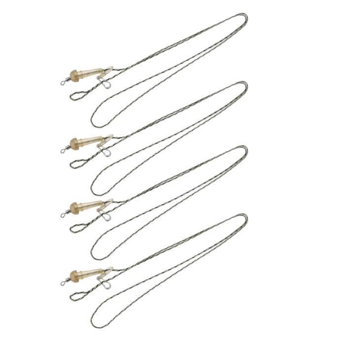 YOSOO Équipement de pêche Leaders de carpe Matériel de pêche Leadcore ...