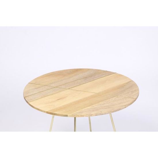 Table basse ronde style Art déco " La parisienne" grand modèle Meuble ...