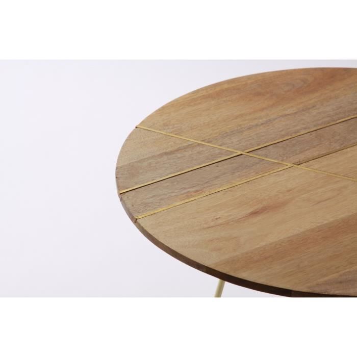 Table basse ronde style Art déco " La parisienne" grand modèle Meuble ...