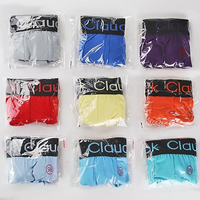 Sous-vêtement,Jack Claude homme sous vêtements Boxers homme culotte ...