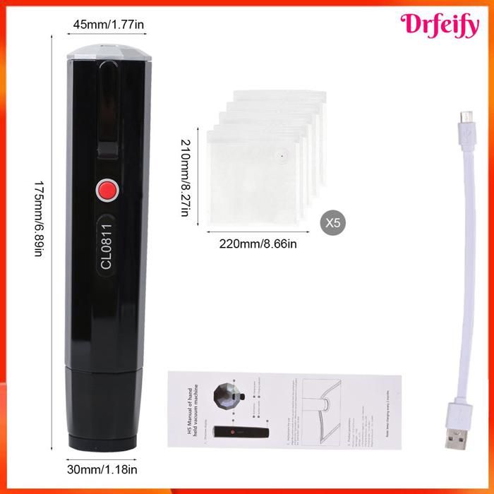 Scelleuse sous vide - AKOZON - Portable 2-en-1 - Rechargeable USB ...