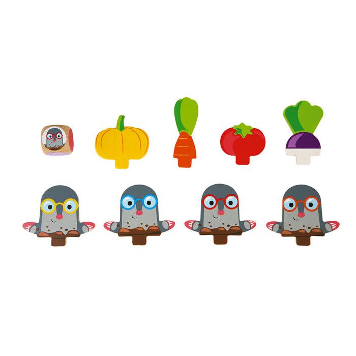 Jeu de Société Garden Panic ! - JANOD - Bois - Dès 3 Ans ...