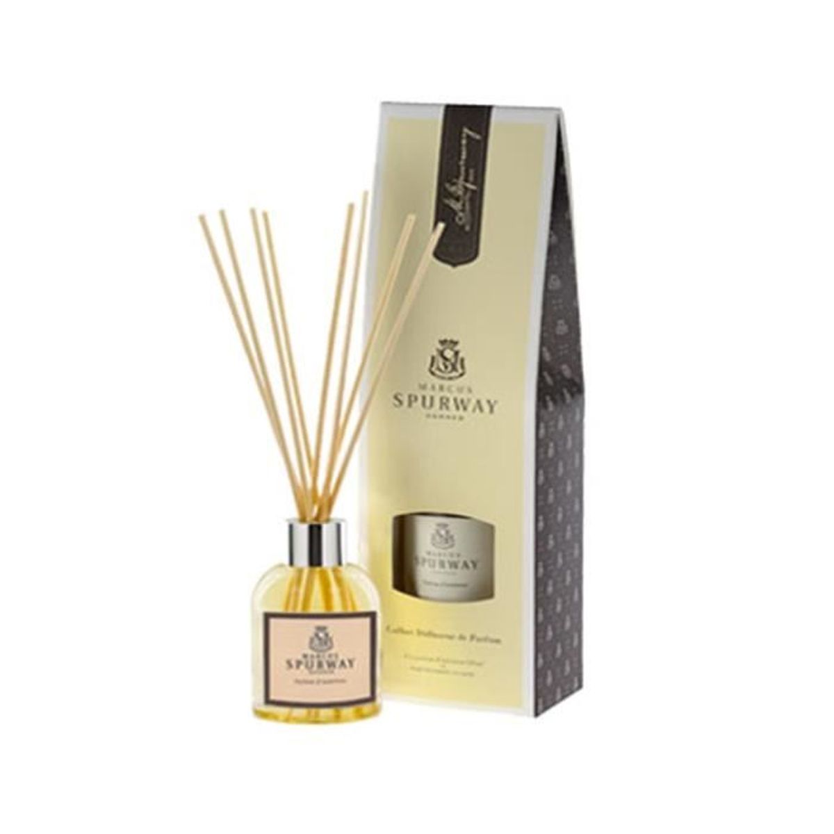 Coffret diffuseur de parfum 100ml Marcus SPURWAY Chèvrefeuilles et Lin ...