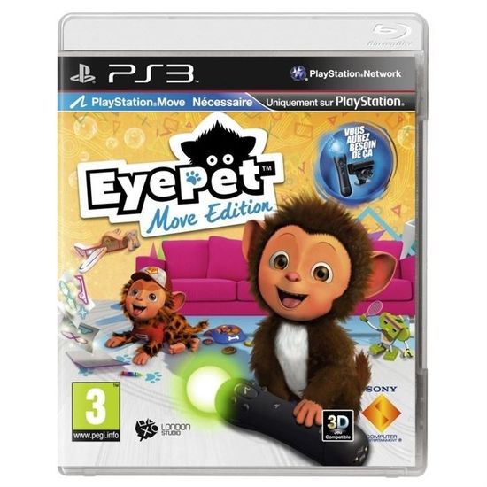 EYEPET (Move Edition) / Jeu console PS3 - Cdiscount Jeux vidéo